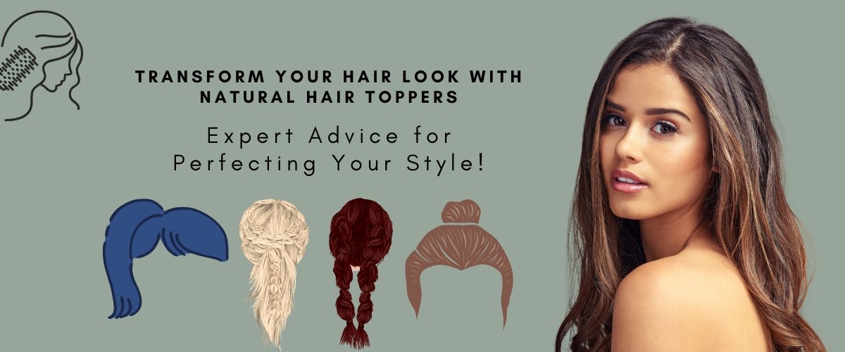 Transform Your Hair Look with Natural Hair Toppers: Expert Advice for ...
