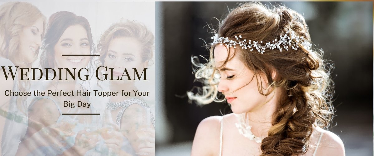 Wedding Glam: How to Choose the Perfect Hair Topper for Your Big Day ...